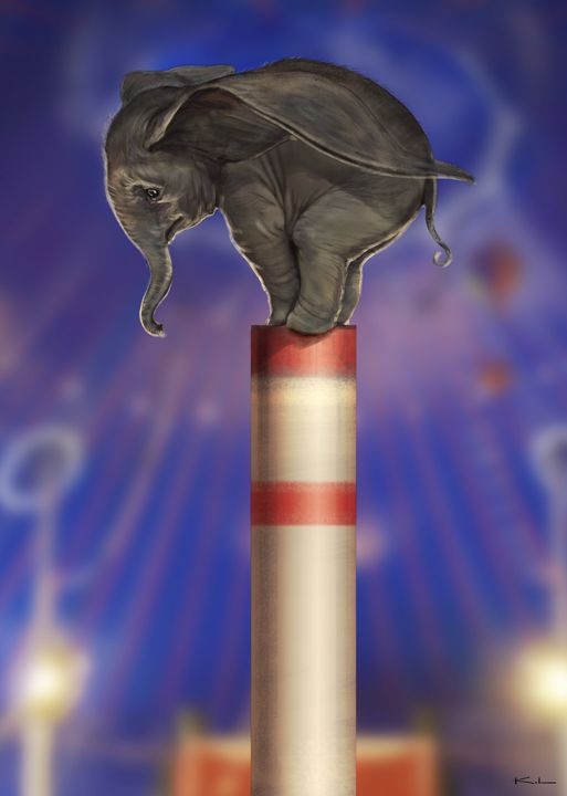 Early Dumbo character design - Art From Film