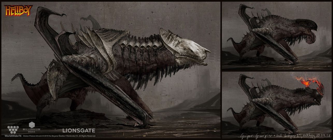 Hell Dragon. - Art From Film