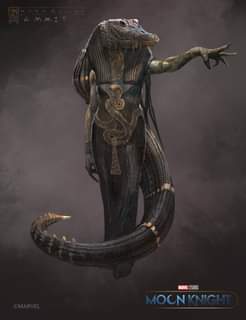 Ammit final concept design. - Art From Film