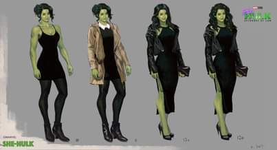She-Hulk costume concept design exploration. - Art From Film