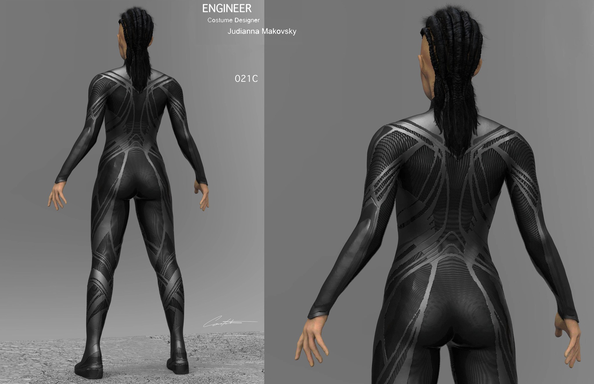 Presenting official concept art for the character The Engineer, as she ...